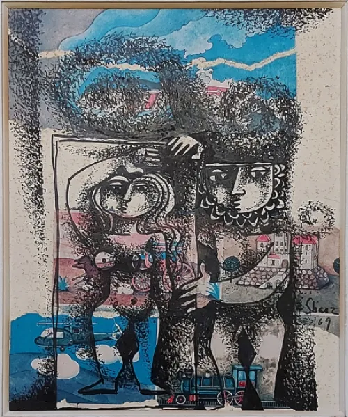 Acheter des œuvres d'art de l'artiste juif Pinchas Shaar