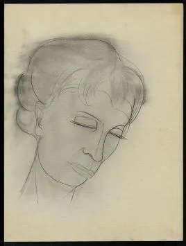 Potloodtekening van de Belgische kunstenaar Bert Hildebrandt kopen