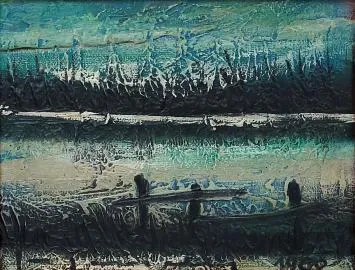 Expressionistisch schilderij van Stephaan Tessely kopen