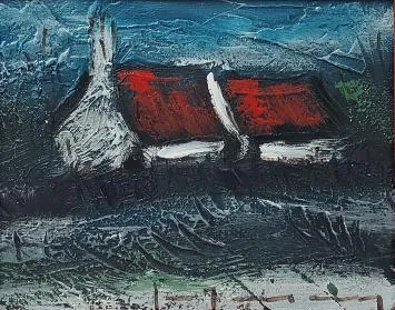 Expressionistisch schilderij van Stephaan Tessely kopen