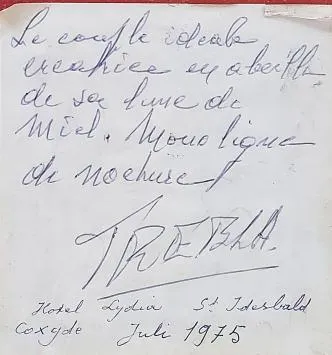 Oil painting by the painter Albert Mahieu TREBLA