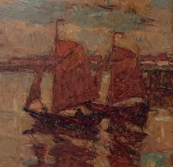 Schilderij van Alfons van Beurden of Alphonse van Beurden