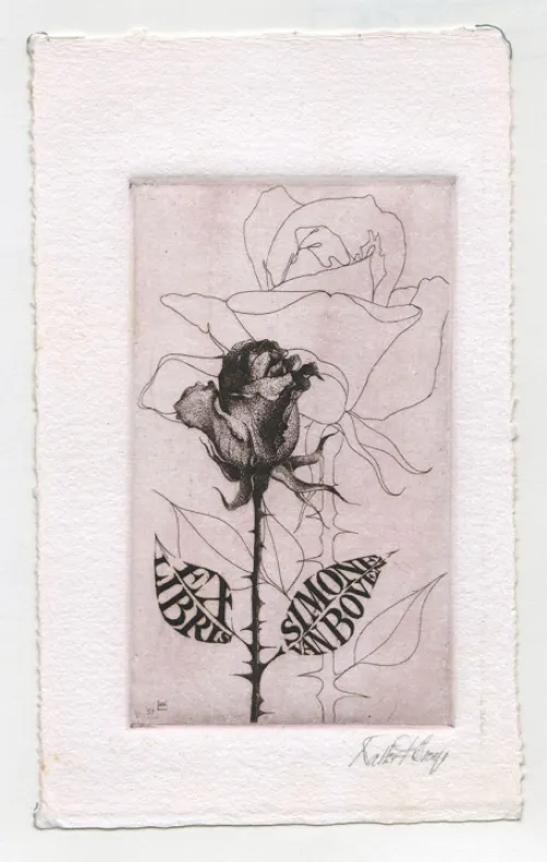 Buy an etching by the Belgian artist Walter F. Brems