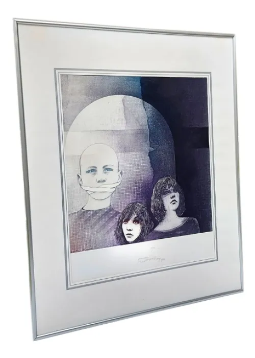 Buy an etching by the Belgian artist Walter F. Brems