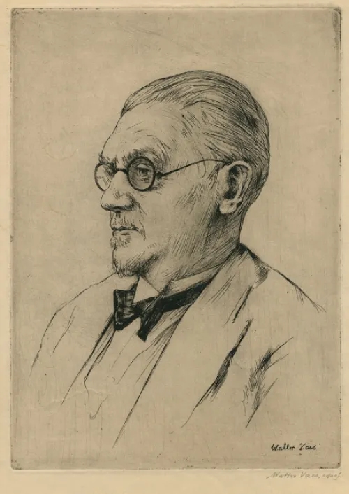 Grafisch werk van de Antwerpse kunstenaar Walter Vaes kopen