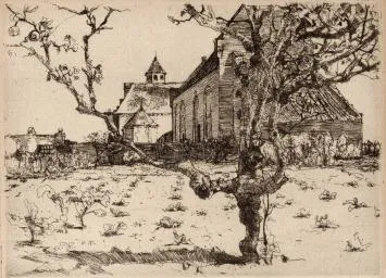 Buy an etching by the Belgian artist Walter Vaes