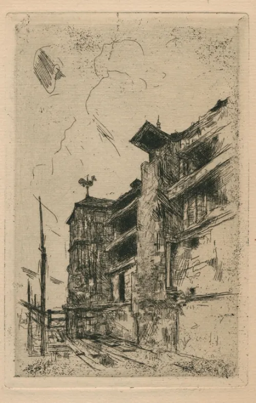 Buy an etching by the Antwerp etcher Walter Vaes