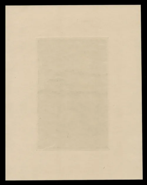 Etching of "La Tour" by W. Vaes from 1905