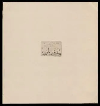 Buy an old etching by the Belgian artist Walter Vaes