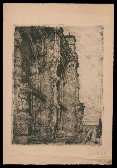 Buy an etching by the Antwerp artist Walter Vaes