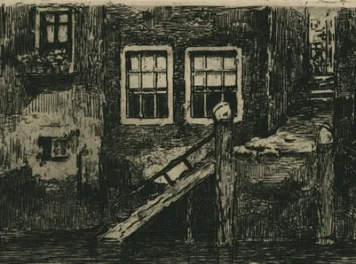Buy an etching from 1905 by the Antwerp artist Walter Vaes